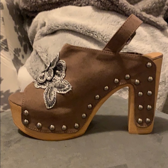 BAMBOO | Shoes | Platform Chunky Heel | Poshmark